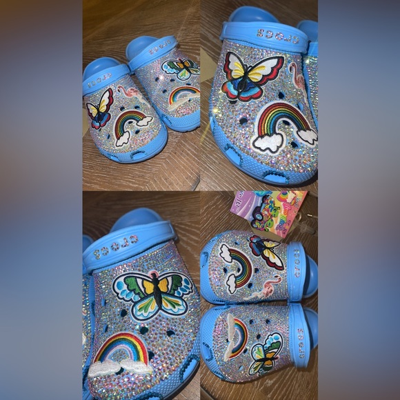 CROCS | Shoes | Bedazzled Crocs | Poshmark
